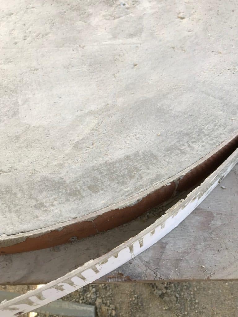 How to make a round concrete table top ???????? Uncover aesthetic and ...